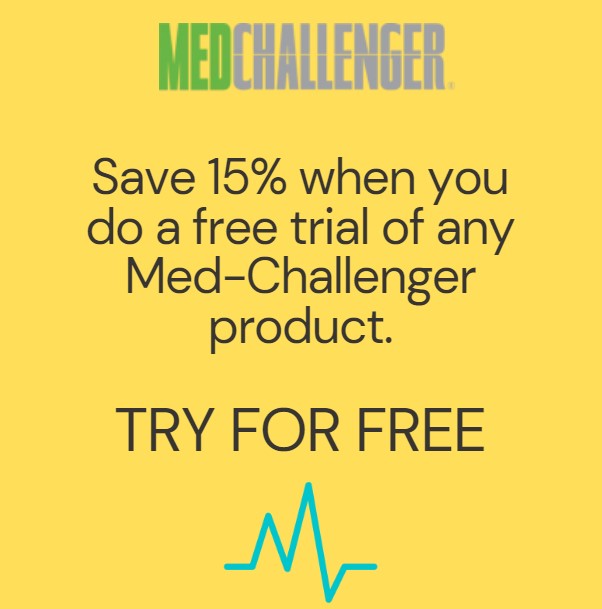 Med-Challenger Free Trial Landing Page